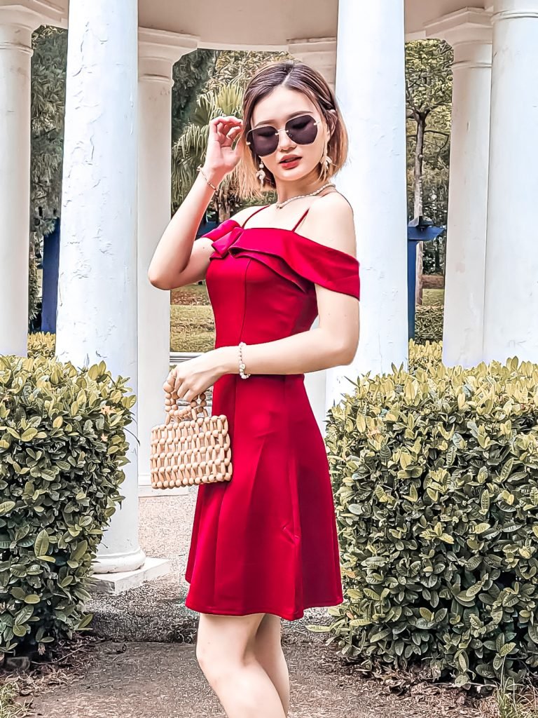 Hillary Cold Shoulder Dress | Jolivia Co Hillary Cold Shoulder Dress | Jolivia Co