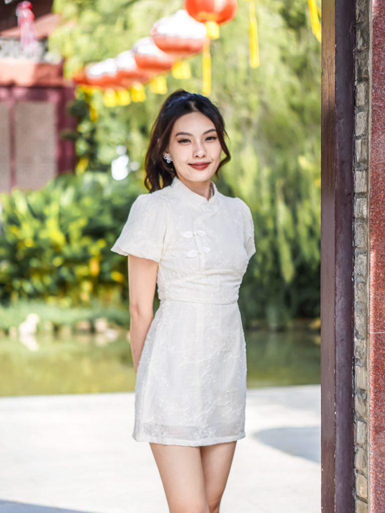 Lanora Cheongsam Dress | Jolivia Co
