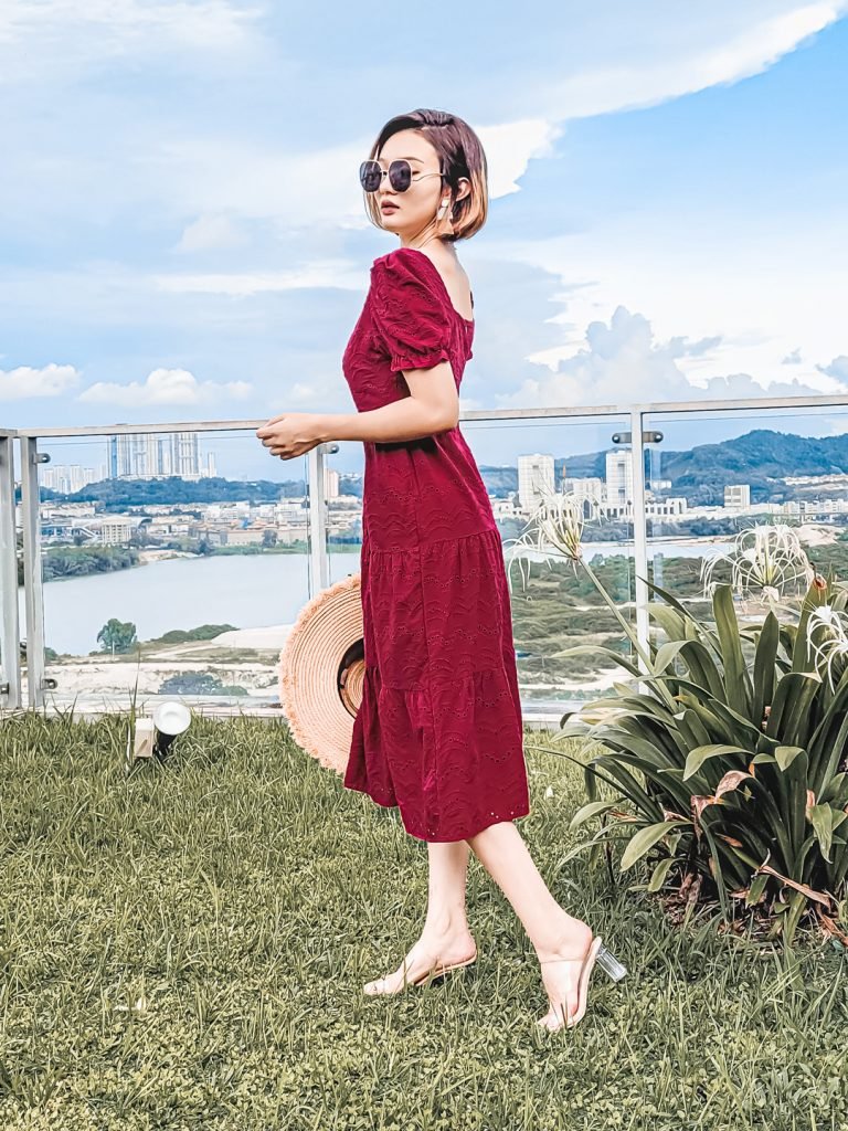 Talisa Middle Slit Dress | Jolivia Co